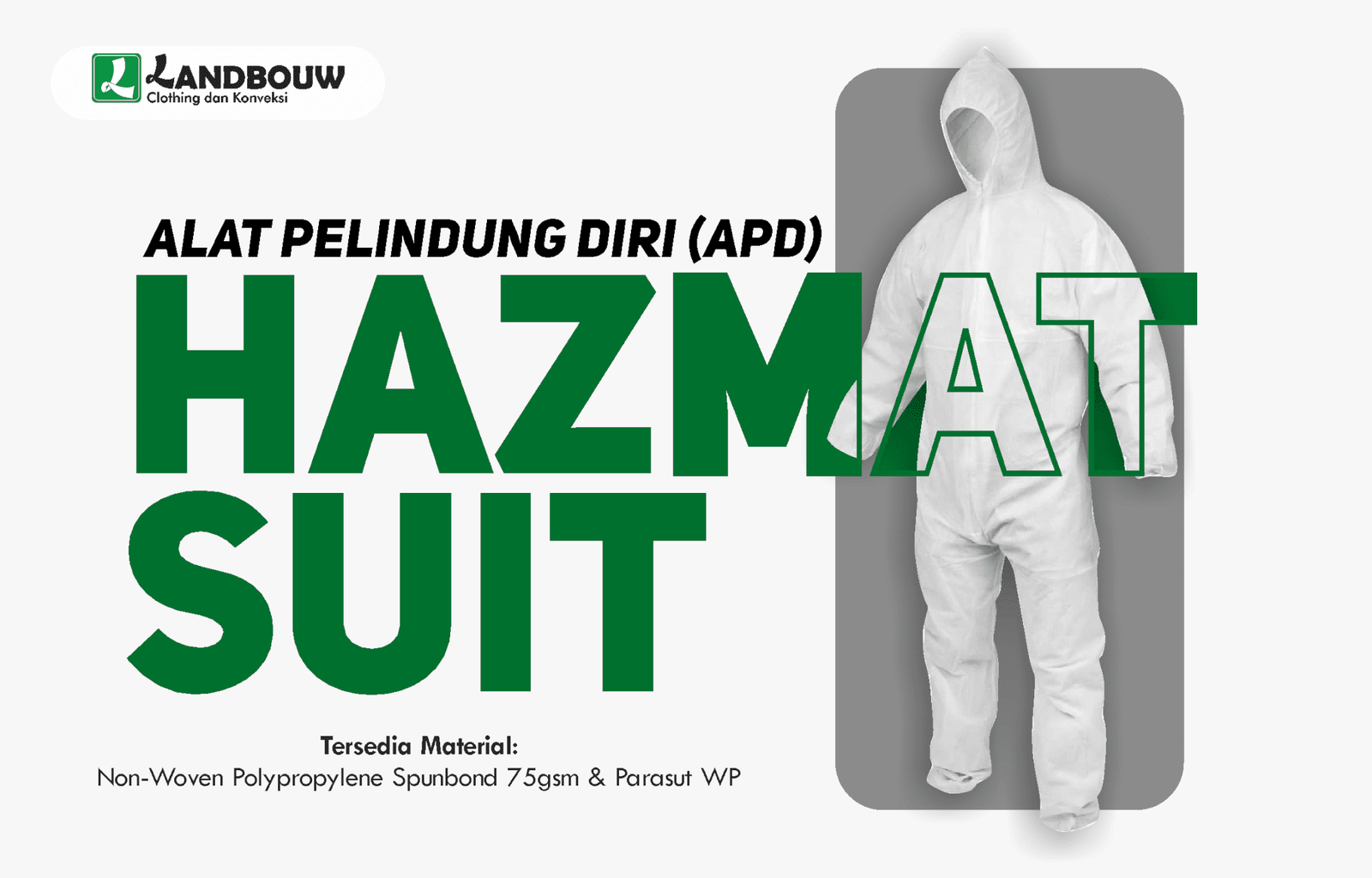 APD HAZMAT - Landbouw Konveksi